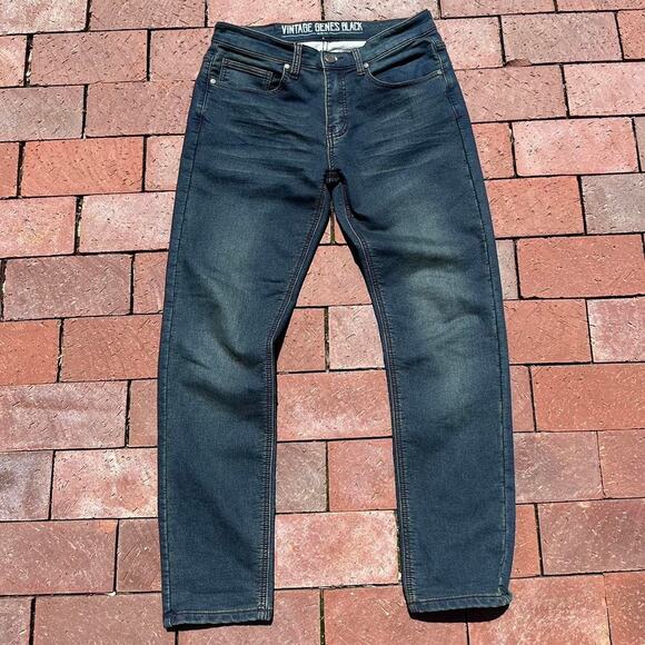 Genes | Jeans | Mens Vintage Genes Black Jeans Slim Fit 32w X 3l | Poshmark